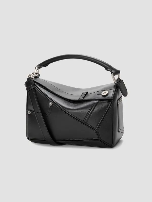 Loewe Small Panta Puzzle Leather Top Handle Bag
