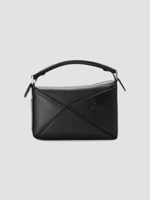 Loewe Small Panta Puzzle Leather Top Handle Bag