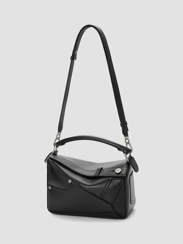 Loewe Small Panta Puzzle Leather Top Handle Bag