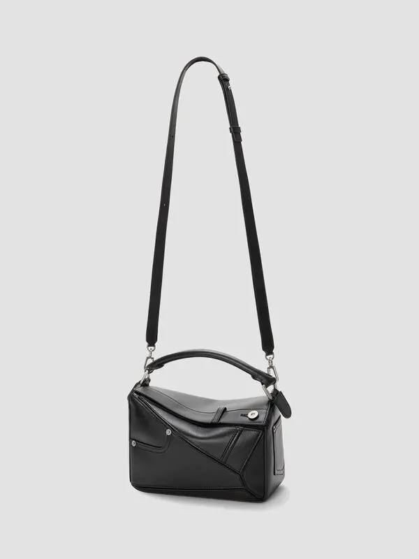 Loewe Small Panta Puzzle Leather Top Handle Bag