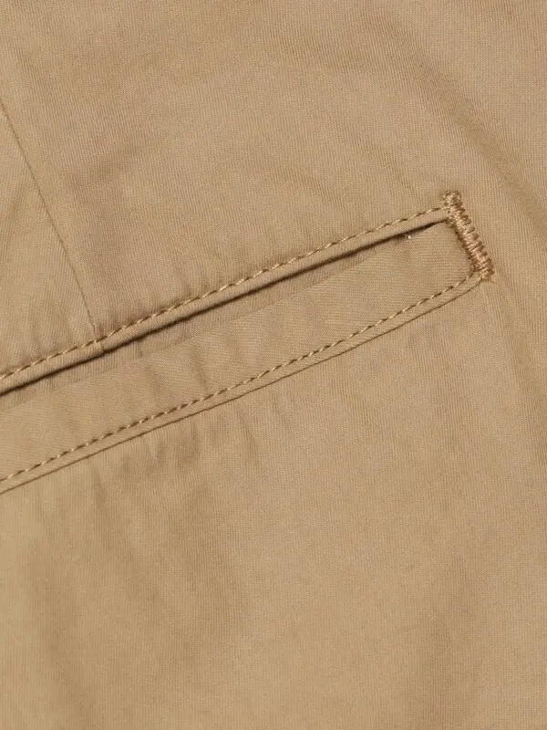 THE ELDER STATESMAN Silvano Cotton Mid-rise Wide Leg Pants