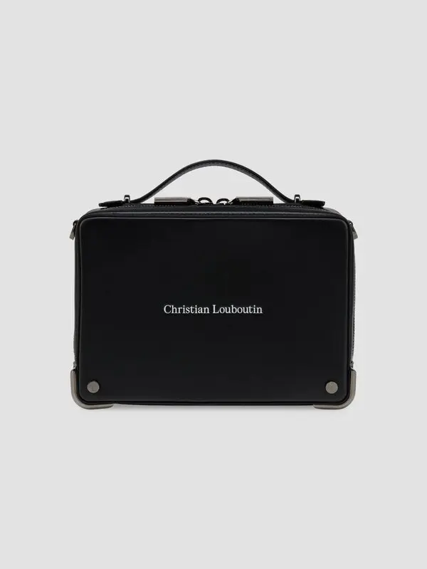 CHRISTIAN LOUBOUTIN Tactical Small Leather Briefcase