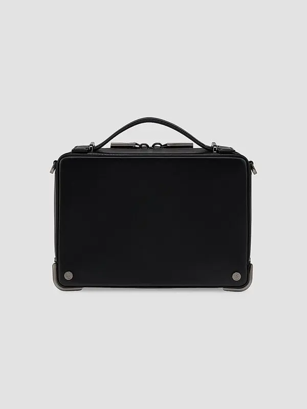 CHRISTIAN LOUBOUTIN Tactical Small Leather Briefcase