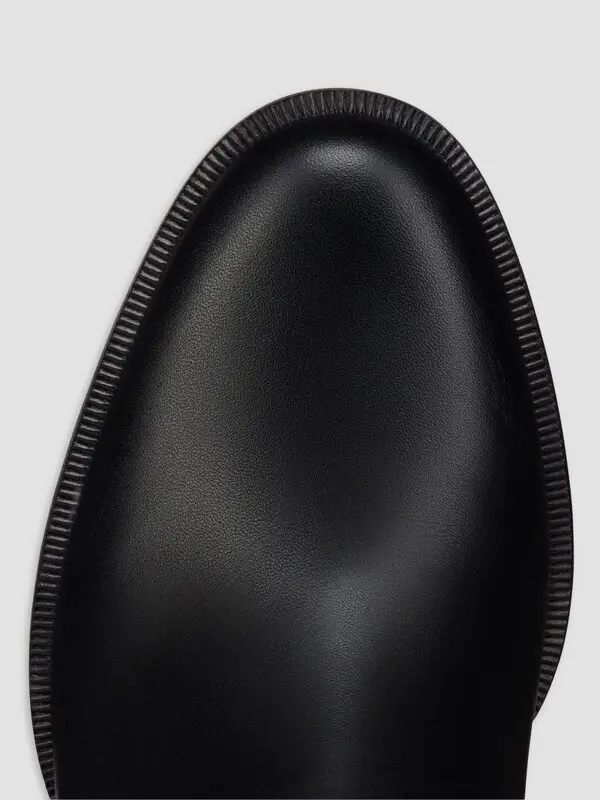 CHRISTIAN LOUBOUTIN Ira Zipped Booties - Black