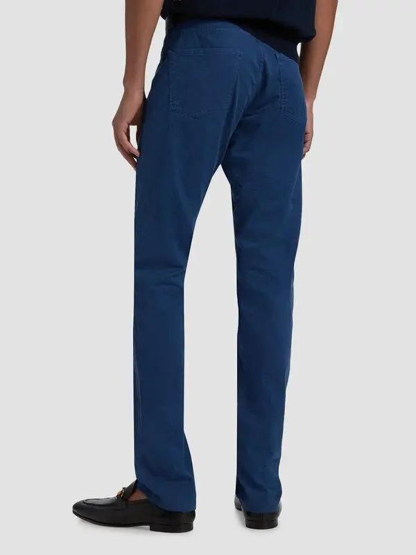 Canali Stretch Cotton 5-pocket Jeans