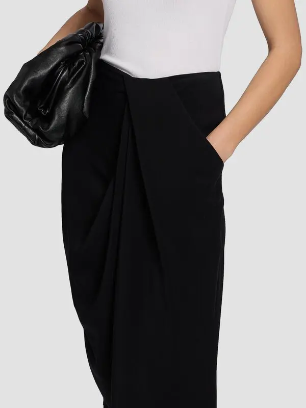 Co Draped Midi-skirt