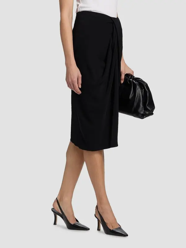Co Draped Midi-skirt