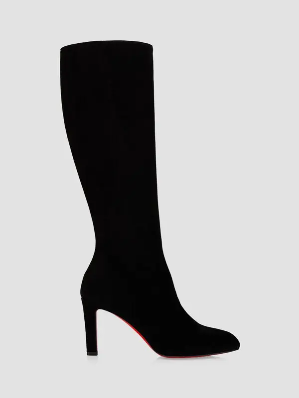 CHRISTIAN LOUBOUTIN Fannylove Tight Botta Knee High Boots - Black