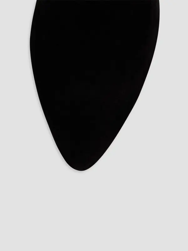 CHRISTIAN LOUBOUTIN Fannylove Tight Botta Knee High Boots - Black