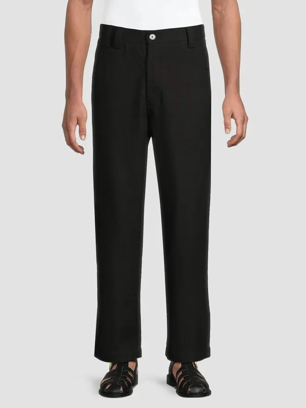 THE ELDER STATESMAN Regular-fit Cashmere-wool Pants