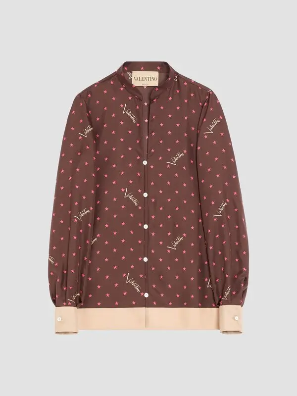 Valentino Garavani Stelline Firma Starry Twill Shirt