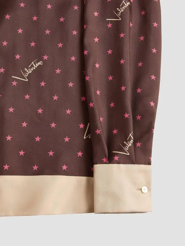 Valentino Garavani Stelline Firma Starry Twill Shirt