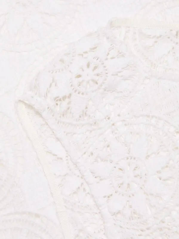 Ciao Lucia Indus Woven Lace Minidress