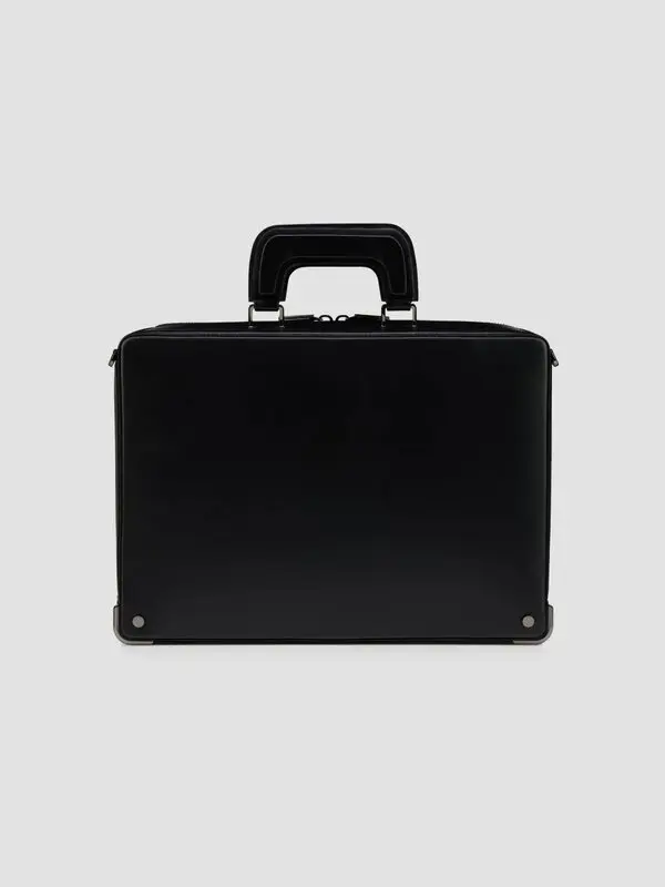 CHRISTIAN LOUBOUTIN Tactical Leather Briefcase