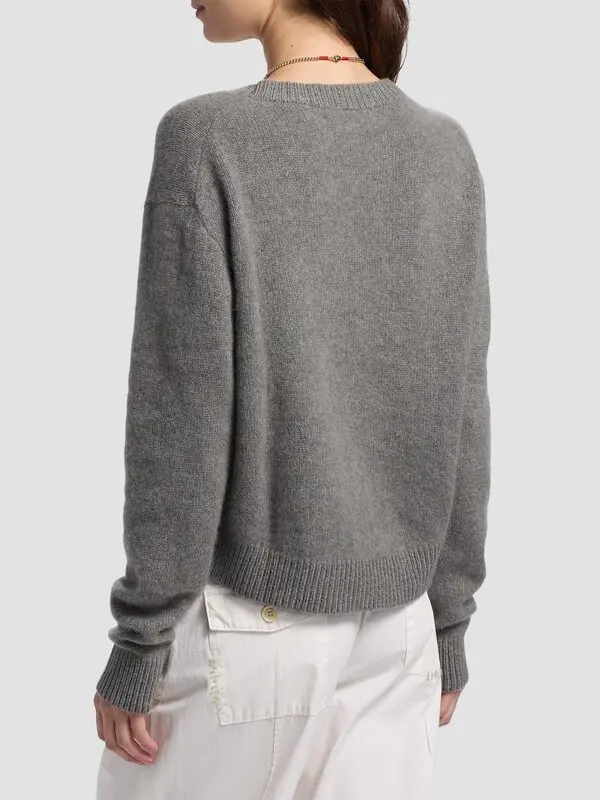 THE ELDER STATESMAN Boxy Cashmere Cardigan