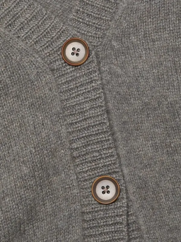 THE ELDER STATESMAN Boxy Cashmere Cardigan
