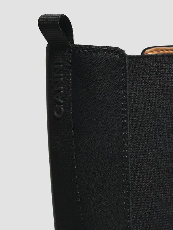 GANNI Cleated Knee-high Chelsea Boots
