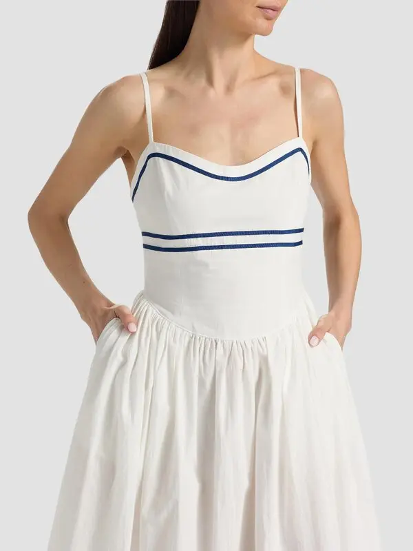 Ciao Lucia Florencia Cotton Midi-dress