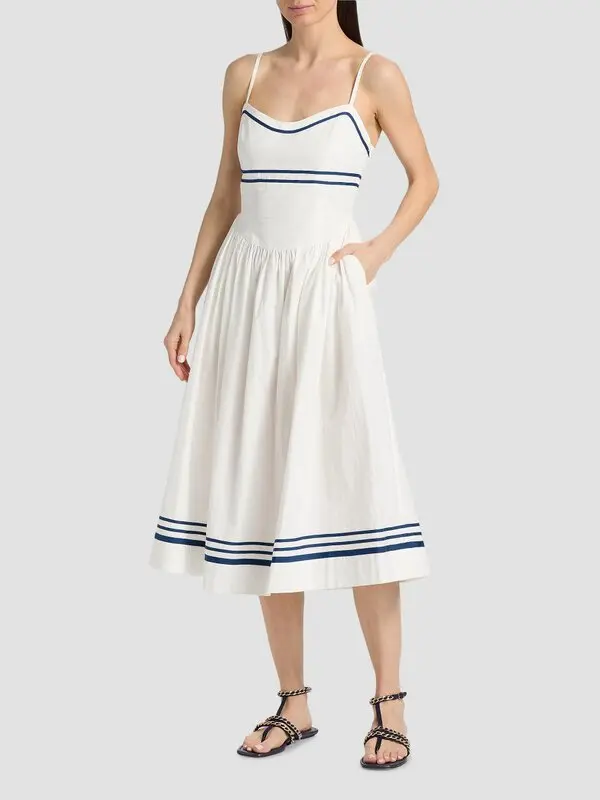 Ciao Lucia Florencia Cotton Midi-dress