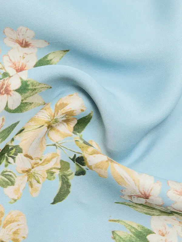 Hemant & Nandita Bias Floral Minidress