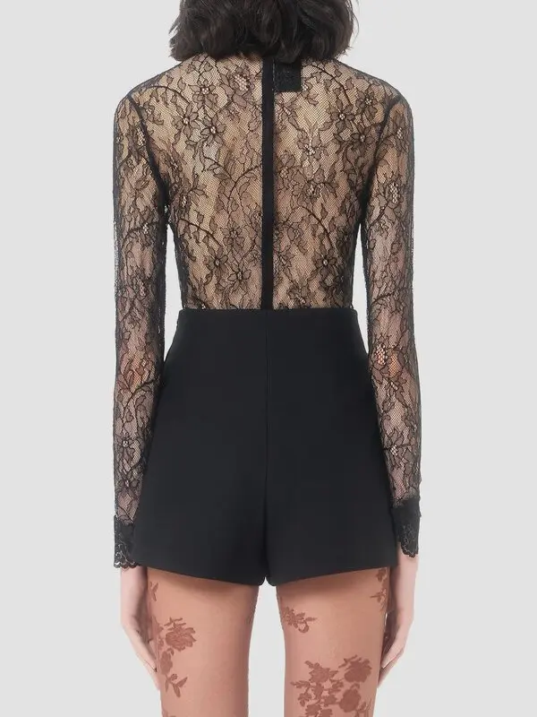 Valentino Garavani Floral Lace Body Suit