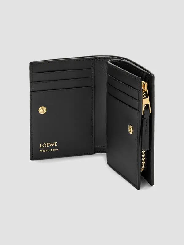 Loewe Duet Leather Compact Wallet