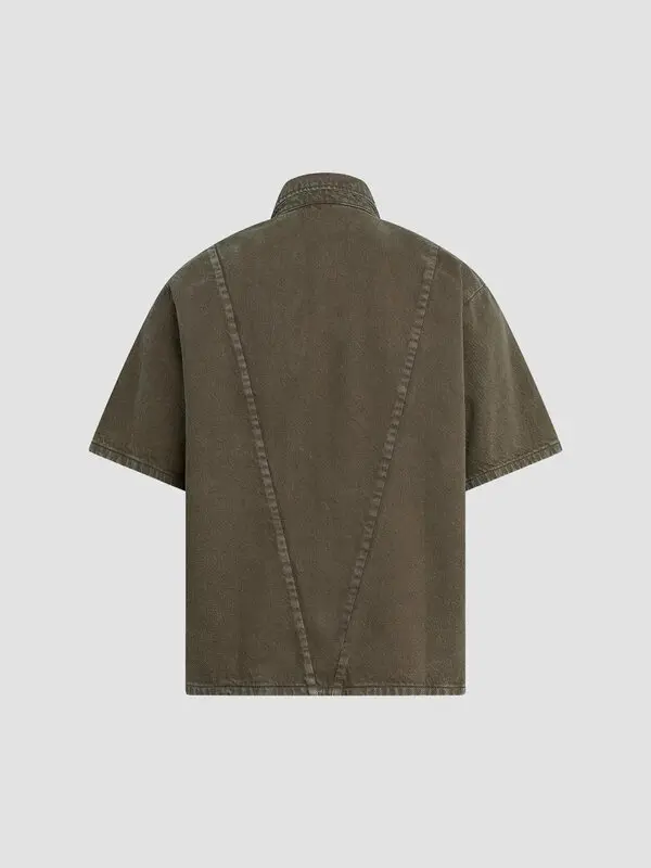 Hudson Jeans Carpenter Denim Short-sleeve Shirt