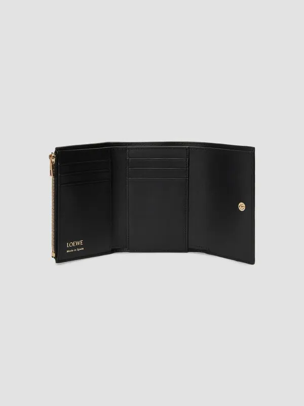 Loewe Small Duet Logo Wallet - Black