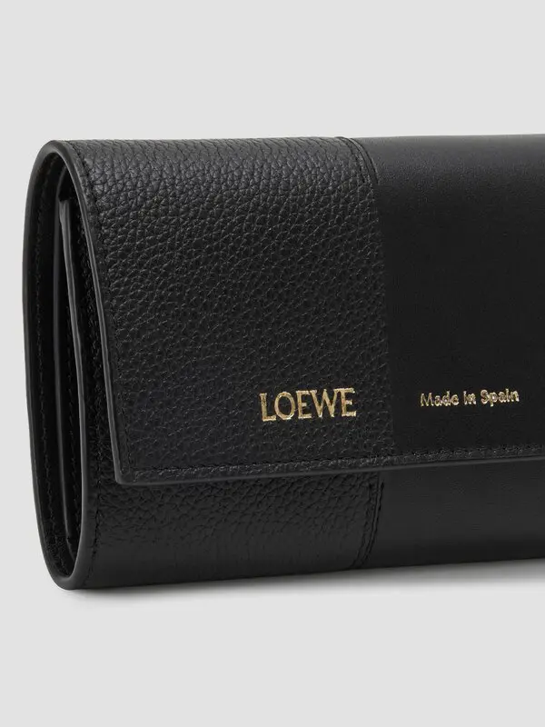 Loewe Small Duet Logo Wallet - Black