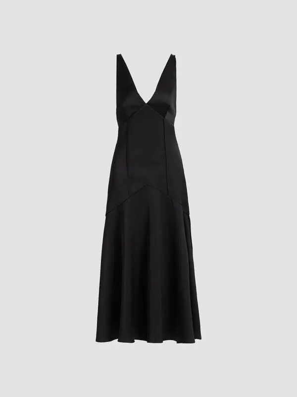 KIKA VARGAS Lotte A-line Midi-dress