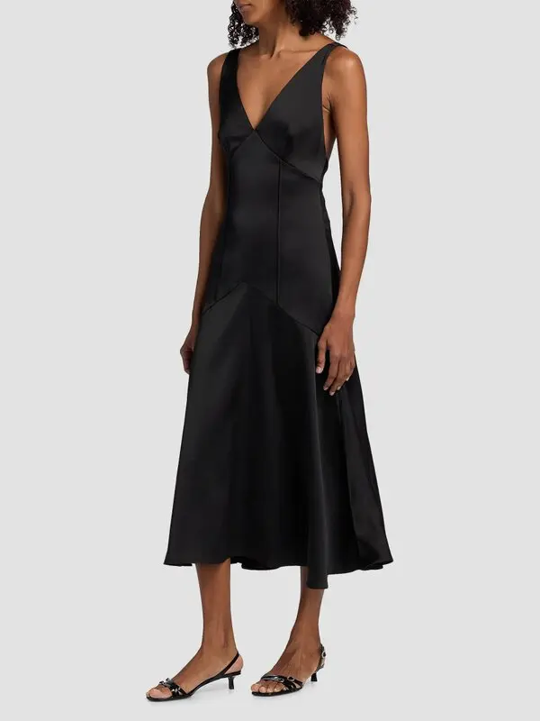 KIKA VARGAS Lotte A-line Midi-dress