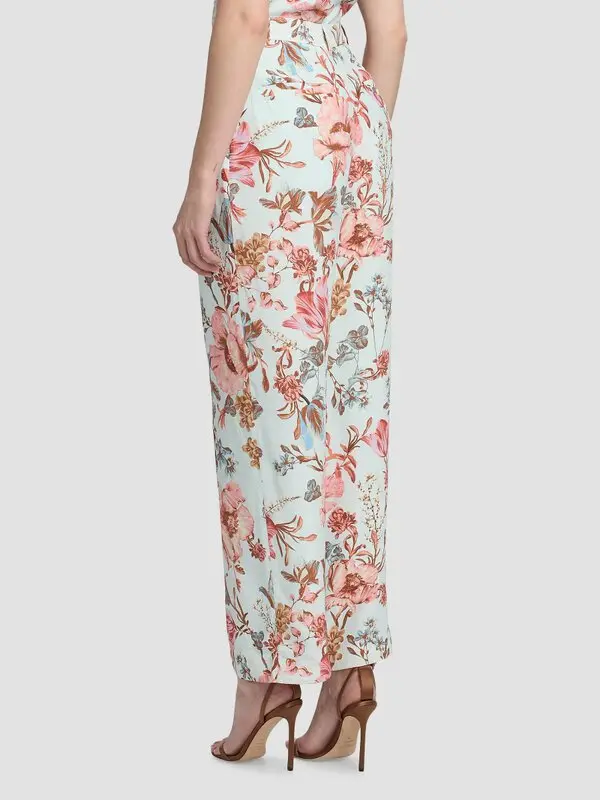 Hemant & Nandita Floral Straight Leg Pants