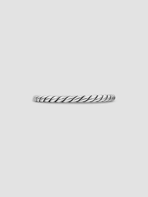 David Yurman Sterling Band Ring
