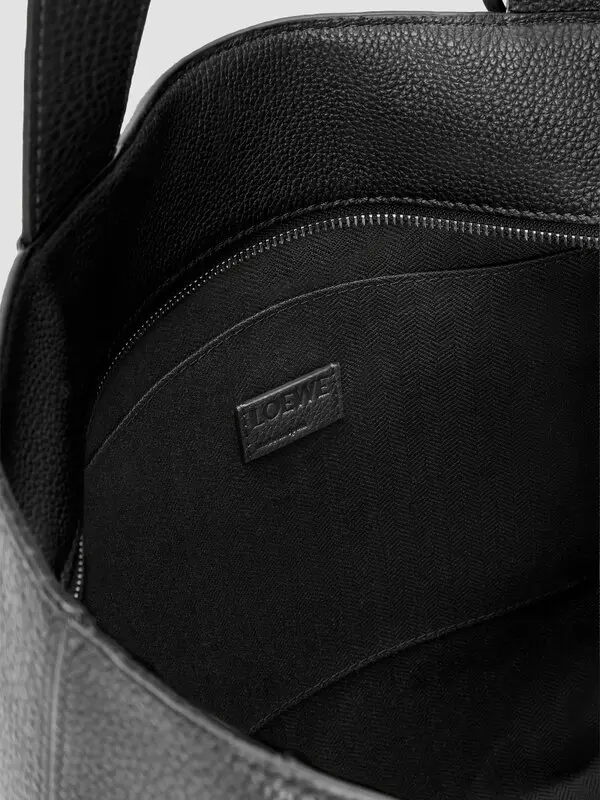 Loewe Loop Leather Zipped Tote Bag