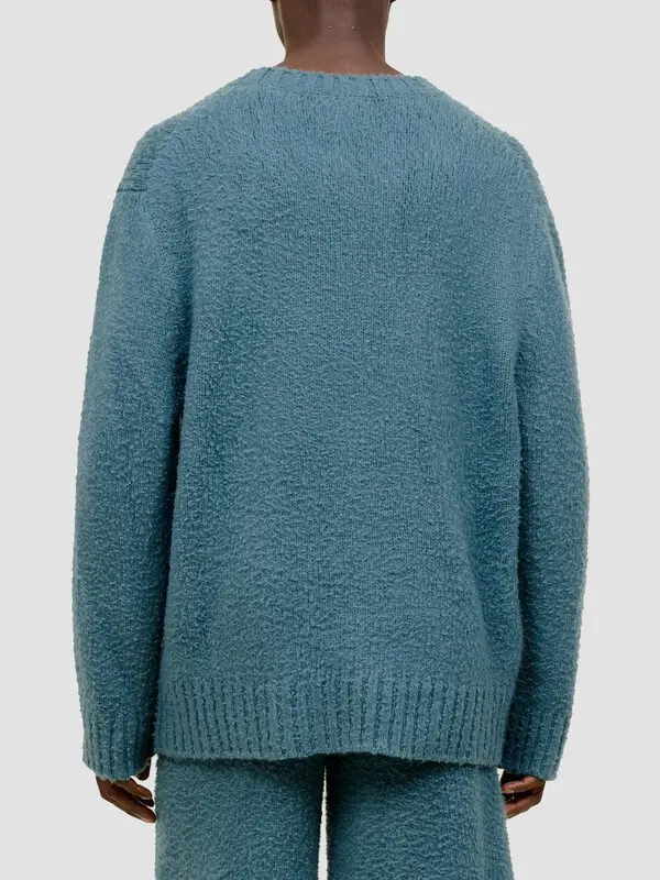 THE ELDER STATESMAN Milo Textured Cashmere Sweater