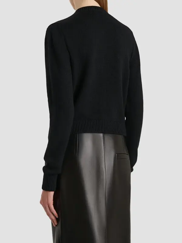 Khaite Everheart Cashmere Cardigan