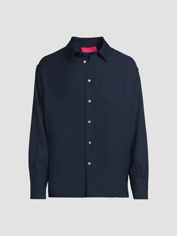 THE ELDER STATESMAN Cashmina Pocket Shirt