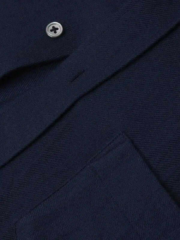 THE ELDER STATESMAN Cashmina Pocket Shirt