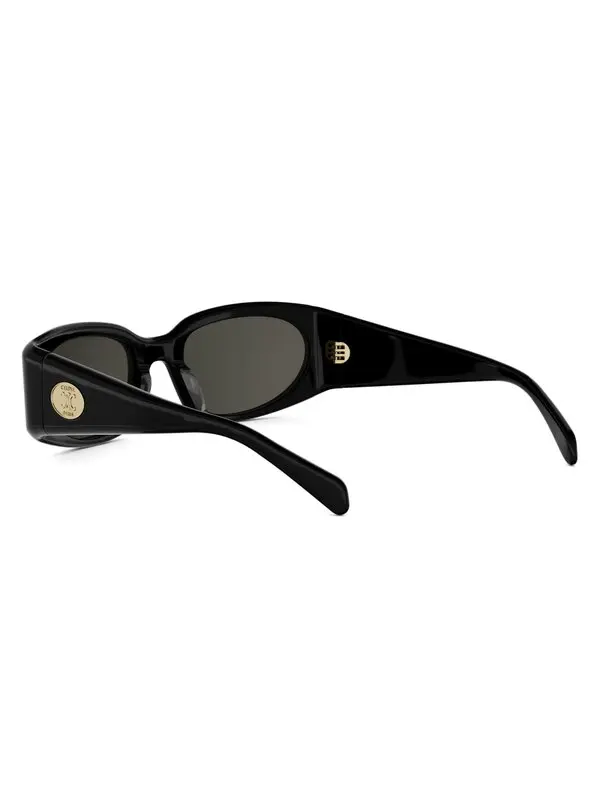 Celine Journey 55mm Rectangular Sunglasses