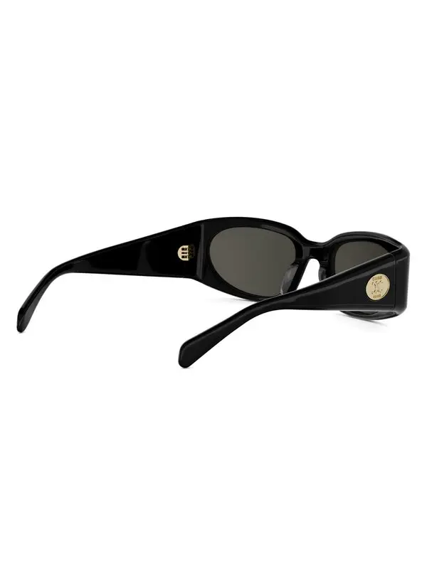 Celine Journey 55mm Rectangular Sunglasses
