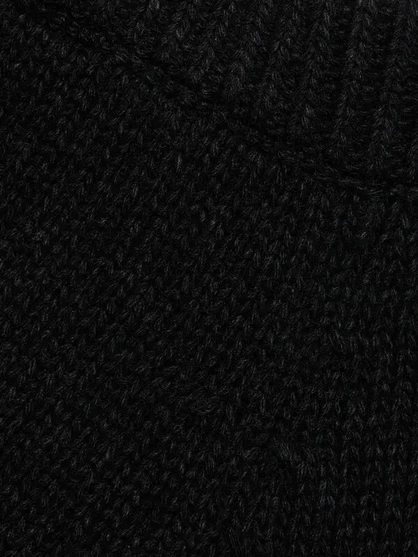 GANNI Wool-blend Knit Miniskirt