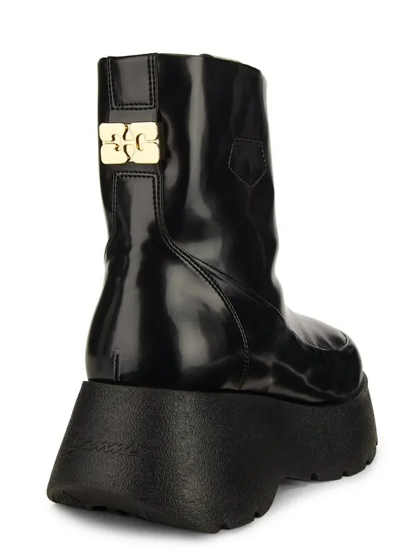 GANNI Kat Platform Ankle Boots