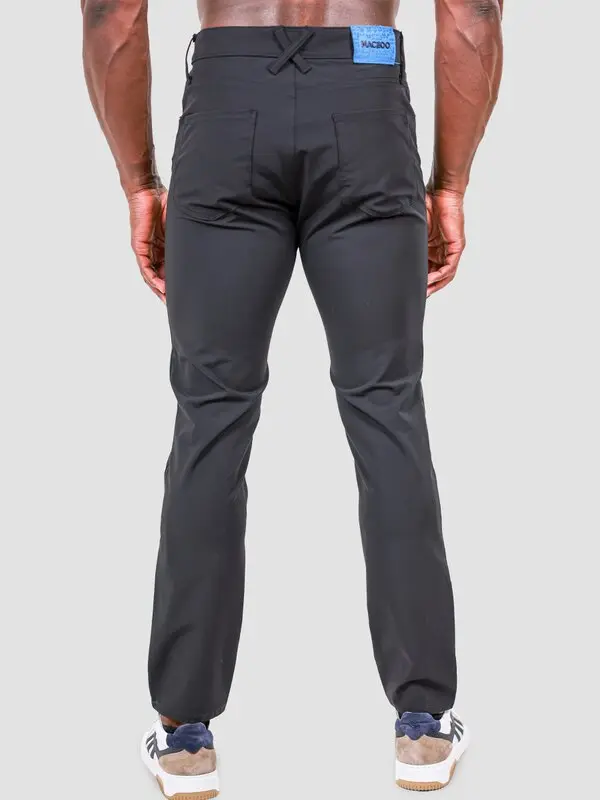 MACEOO Marthyr Stretch Pants - Black