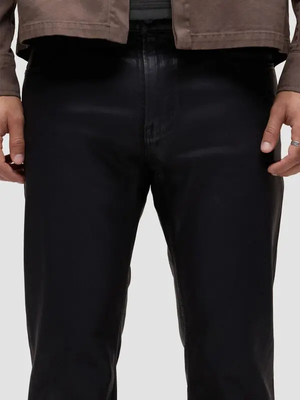 Hudson Jeans Walker Coated Kick Flare Jeans