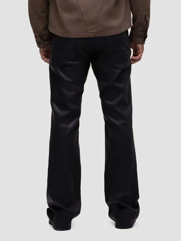 Hudson Jeans Walker Coated Kick Flare Jeans
