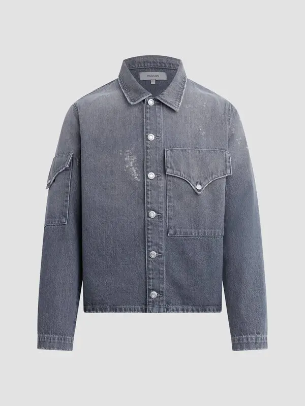 Hudson Jeans Denim Shirt Jacket - Armstrong