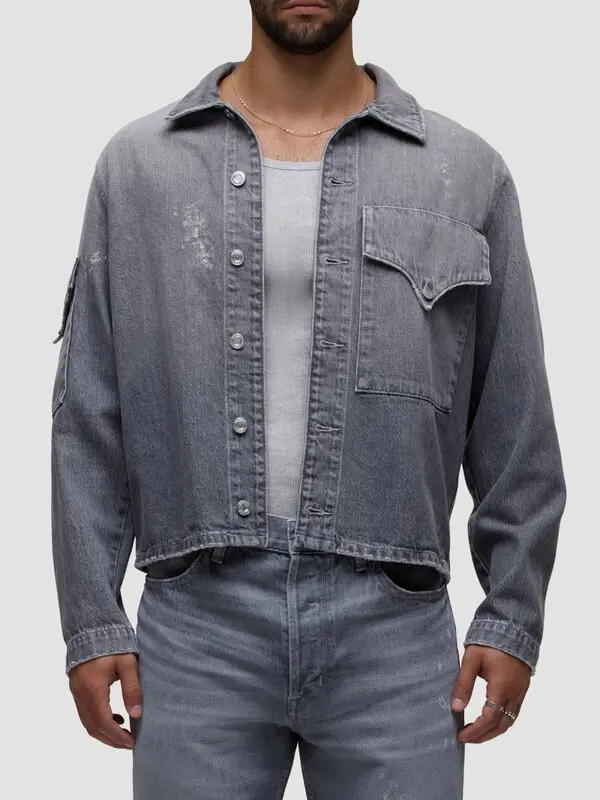 Hudson Jeans Denim Shirt Jacket - Armstrong