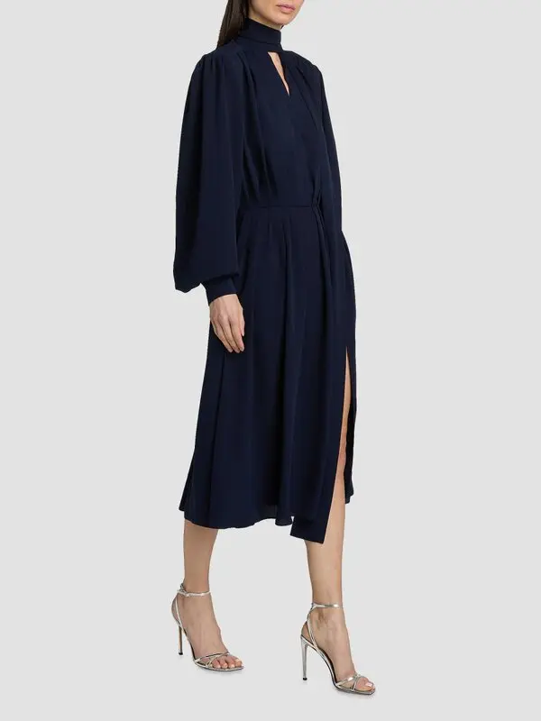 Ronny Kobo Outlander X Adair Tieneck Midi-dress