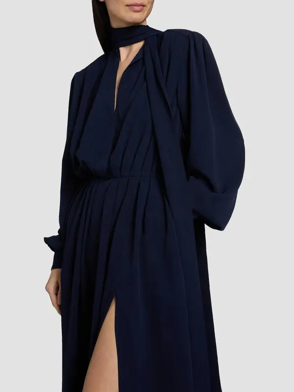 Ronny Kobo Outlander X Adair Tieneck Midi-dress