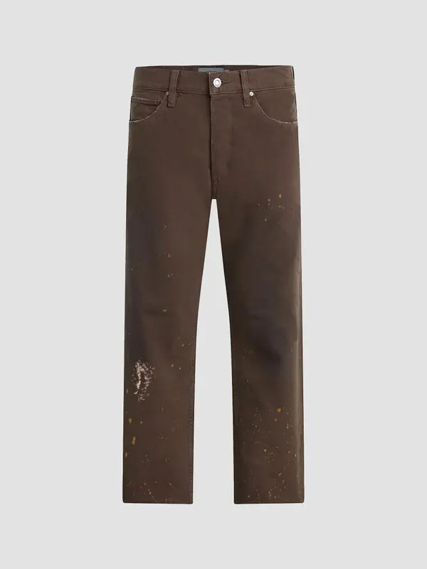 Hudson Jeans Rylan Paint-splatter Straight-leg Jeans